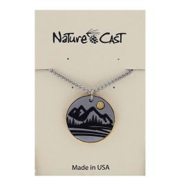 Yellowstone National Park Lodges Two Tone Mountain Pendant - The only ...